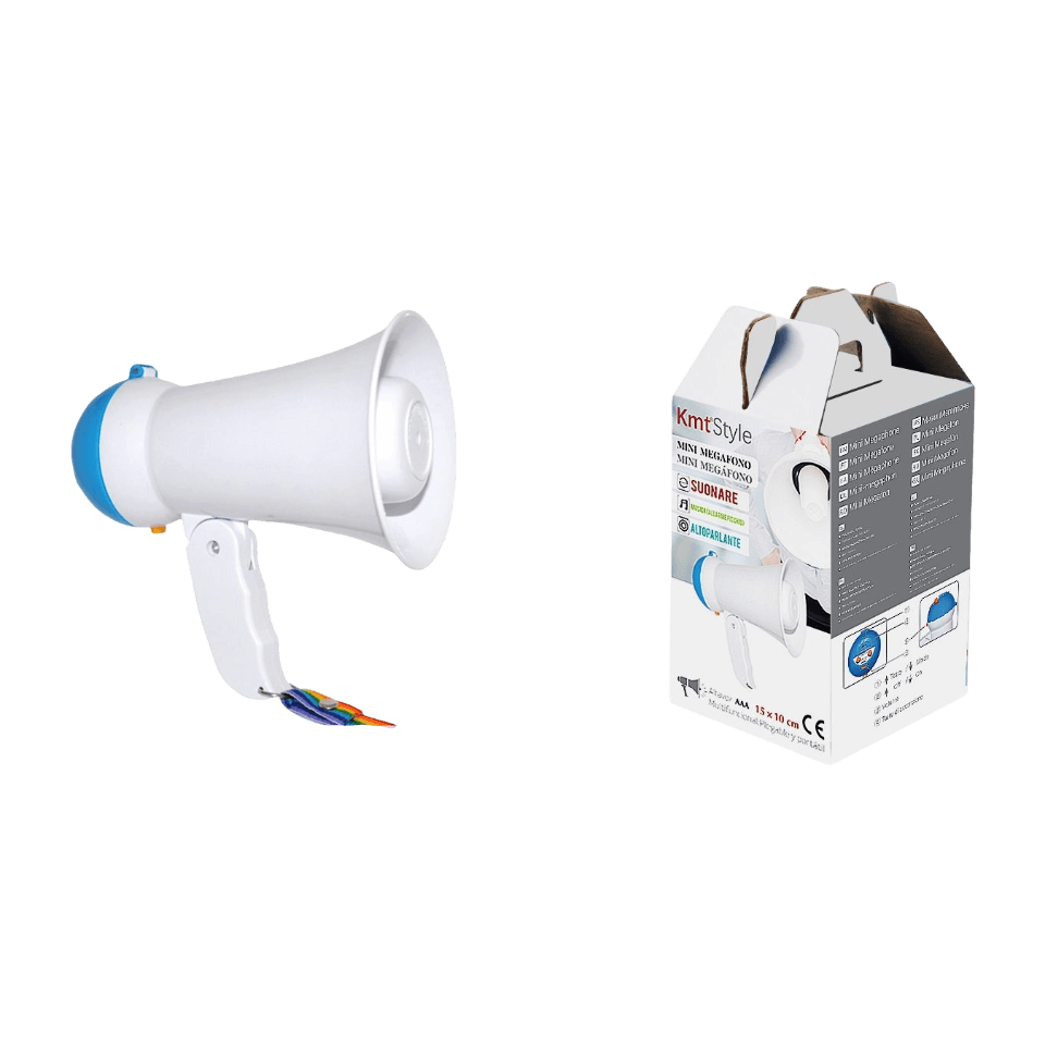 MINI MEGAFONO 15X10CM | Delisemi